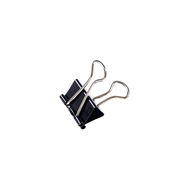 Foldback Clips, 19mm, Box 10 - Kingswood Office Supplies